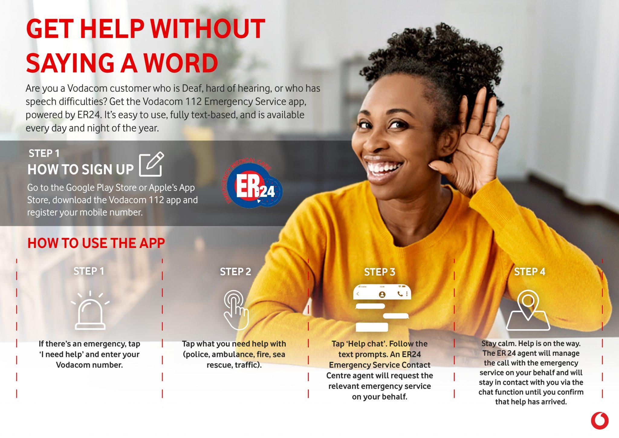 Vodacom’s Emergency Service app empowers the Deaf community - Maglazana