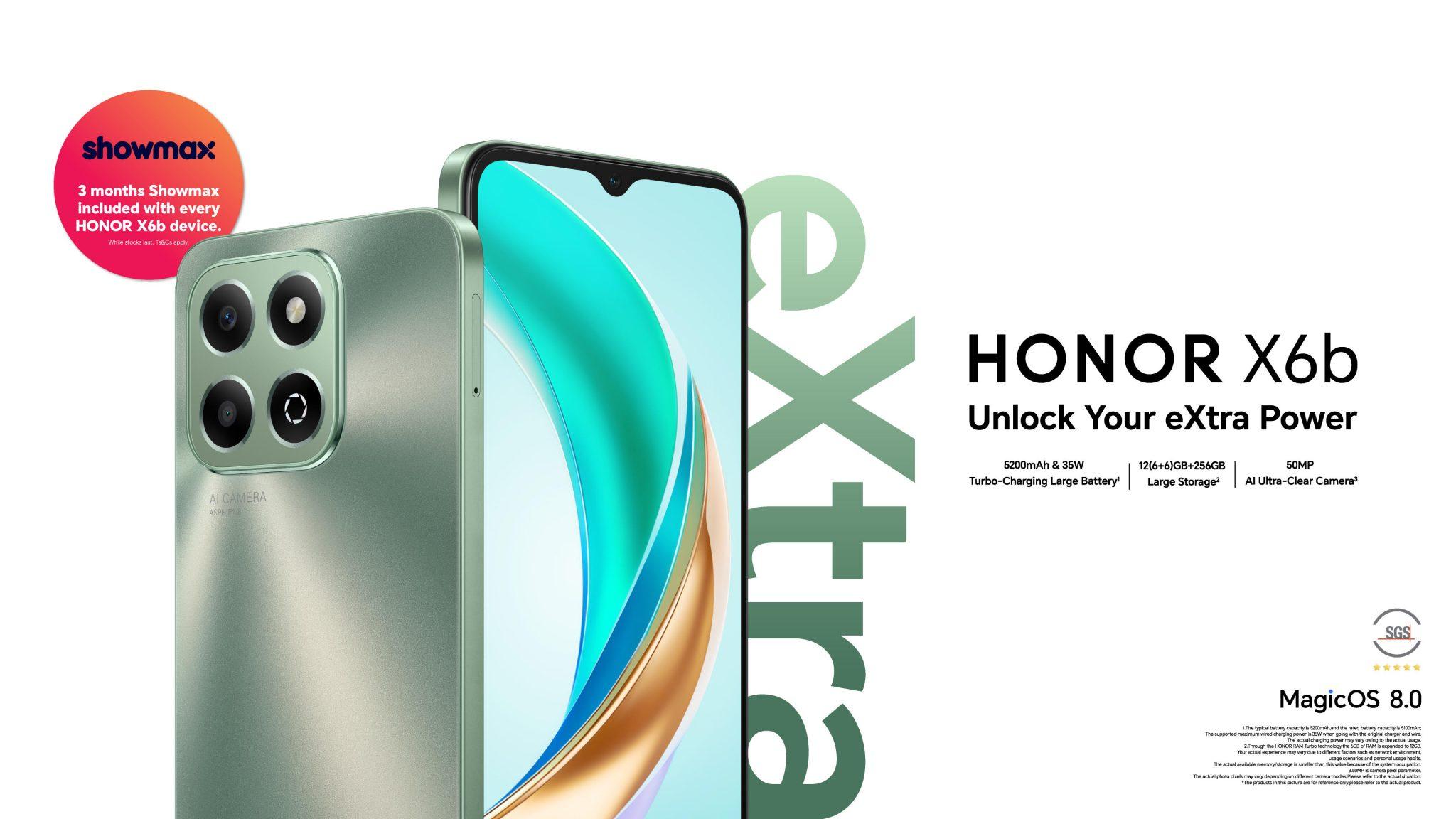 HONOR X6b Launches with Power-Packed Features and Showmax - Maglazana